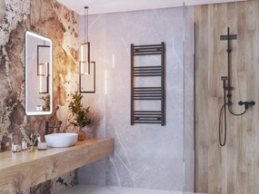 Erga Basic, topné těleso 1200x500 mm, 482 W, černá, ERG-LAV-BASIC-12050-BK