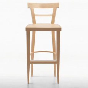 BILLIANI Dřevěná barová židle CAFÉ 462 GALERIE - čalounění Billiani BEZ LÁTKY GALERIE - Moření Billiani Moření barevné