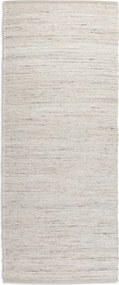Hanse Home, Koberec běhoun Handloom 105960 Dhaka Ivory White, 80x200, bílá, chodba / předsíň