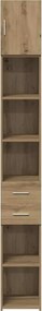 Úložná skříňka 2 ks Artisanový dub 30 x 42,5 x 225 cm 3365641