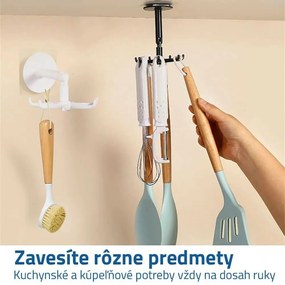 Alegría en Casa Nalepovací otočné háčky