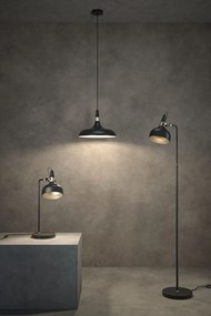 Paulmann 78480 Juna, černá stojací lampa z kovu, 1xE14, výška 158cm