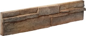 Obklad Stones Bedrock brown 11,7x55 cm reliéfní BEDROCKBR