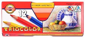 Koh-i-noor Pastelky Jumbo 12ks 3HR - 3152