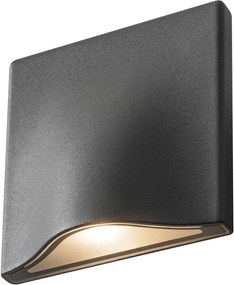 LA 1002503 VILUA I WL venkovní nástěnné nástavbové svítidlo antracit, 3000K IP54 100° 405lm - BIG WHITE (SLV)