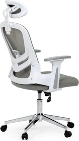 Ergonomická kancelářská židle EMILIE - šedá síťovina