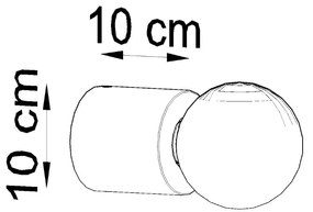 Stropní svítidlo Salgado, dřevěné tělo svítidla