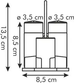 TESCOMA Souprava sůl, pepř a párátka CLUB