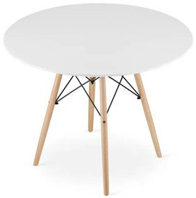 Jídelní stůl TODI 100 cm - buk/bílá