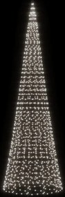 vidaXL Vánoční stromek na stožár 1 534 ch LED 500 cm [358117] Barva: Vícebarevný