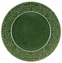 Obědový Talíř - 28 Cm, Zelený - Keramika