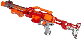 LEAN Toys Puška na pěnové šipky s otočným terčem 66 cm