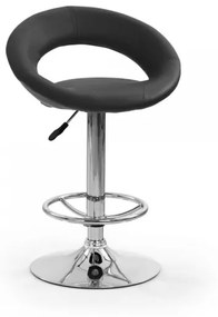 Barová židle Gardiner / Černá