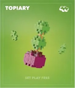 PLUS-PLUS Stavebnice Kytky Topiary / od 5 let