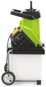 Fieldmann FZD 4020-E Drtič větví Příkon 2 500 W, Max. průměr drceného odpadu 4 cm, Ochrana proti přetížení, Kolečka pro snadnou manipulaci, Box na