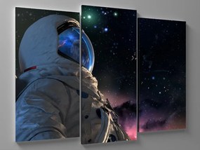 Liox OBRAZ LETICÍ ASTRONAUT VESMÍREM Rozměr: 60 x 40 cm