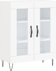 Skříň highboard bílá 69,5 x 34 x 180 cm kompozitní dřevo 3198305