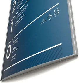 ACCEPT Orientační tabule Klassik UNI A1 (594 x 1 189 mm) - rozměr 594 x 1 189 mm