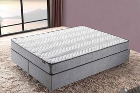 Designová postel Eliava 160 x 200 cm šedá