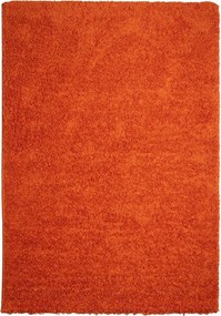 Kusový koberec Efor Shaggy 3419 Orange, 80x150, oranžová, obývacia izba, Mono Carpet