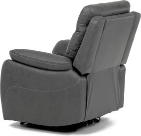Polohovací křeslo šedé, elektrické TV-4094 GREY3