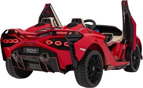 Elektrické autíčko Lamborghini SIAN červené