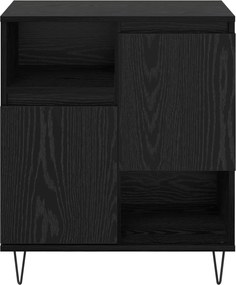 Servírovací skříň 3 ks Černý dub 60 x 35 x 70 cm 3394565