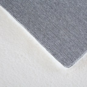 Ayyildiz, AKCE: 200x200 (průměr) kruh cm Kusový koberec Pouffy 5100 Cream kruh, bílá, obývací pokoj