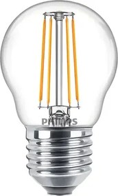Philips CorePro LEDLuster P45 E27 4,3W čirá / LED žárovka / 470lm / 27