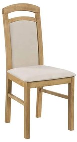Jídelní židle PORTO | masiv | VÝBĚR TKANIN | kraft zlatý