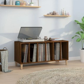 Skříňka Na Lp Desky Hnědý Dub 100X38X48 Cm Kompozitní Dřevo
