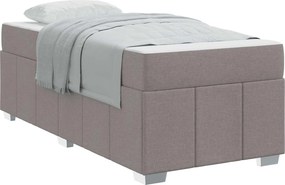 Rám postele Taupe 100 x 200 cm textil 3398269