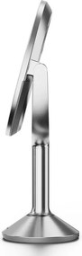 Kosmetické zrcadlo s osvětlením/zvětšovací (zvětšení 5x/zvětšení 10x) ø 20 cm Trio – simplehuman