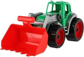 TEDDIES Traktor s nakladačem a bagrem / Traktor / Plast / Volný chod /