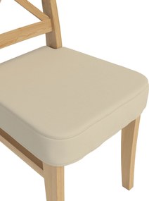 Sedák na židli IKEA Ingolf barva béžová