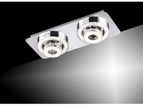 Leuchten Direkt 14521-17 - LED Stropní svítidlo TIM 2xLED/2,8W/230V + 2xLED/3,1W