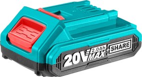 Baterie akumulátorová 20 V, Li - ion, 2000 mAh TOTAL TFBLI2001E