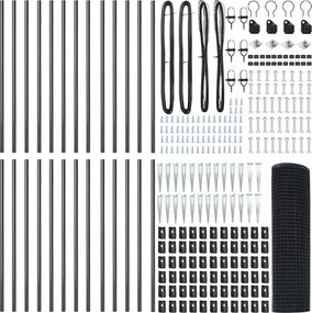 Svařované drátěné ploty s hroty 50 x 0,8 m Ocel potažená PVC 3352229