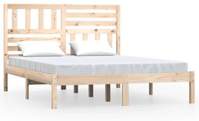 Rám postele 135 x 190 cm Double masivní borovice,  3100998