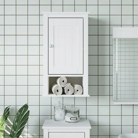 vidaXL Nástěnná koupelnová skříňka BERG 40x27x71,5 cm borovice [358548] Barva: Bílá