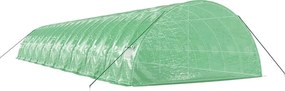Skleník s ocelovým rámem zelený 120 m² 20 x 6 x 2,85 m 3188113