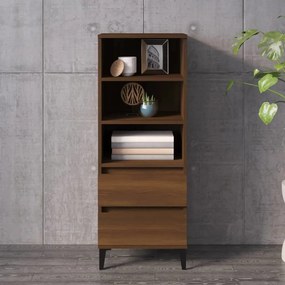 vidaXL Skříň highboard 40 x 36 x 110 cm kompozit [821251] Barva: hnědý dub