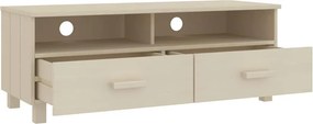 TV stolek HAMAR medově hnědý 106 x 40 x 40 cm masivní borovice 340468