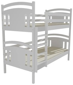 Patrová postel PP 017 80 x 200 cm - bílá
