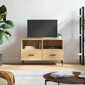 vidaXL TV skříňka 80 x 36 x 50 cm kompozitní dřevo [828989] Barva: Betonová šedá