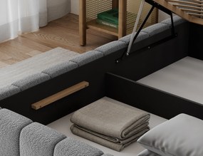 Postel Lamica 180x200 + Dřevěný rám/Standardní zdvih/kontejner