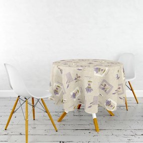 Ubrus PVC kulatý FL-1311 - Letní Provence (různé velikosti)