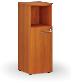 Kombinovaná kancelářská skříň PRIMO WOOD, 1087 x 400 x 420 mm, třešeň