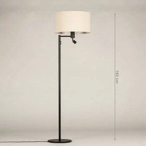Stojací designová lampa La Scale Crema and Black