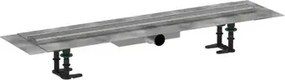 Hansgrohe RainDrain Compact - Sprchový žlab 80 cm | s roštem | kartáčo